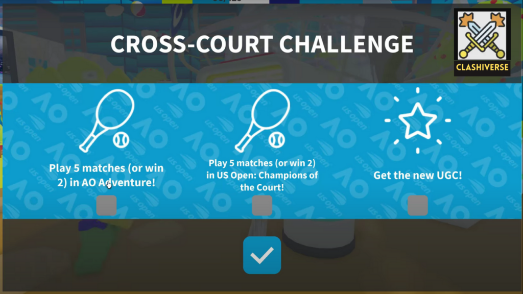 How to Get CROSS COURT CHALLENGE AURA in AO Adventure