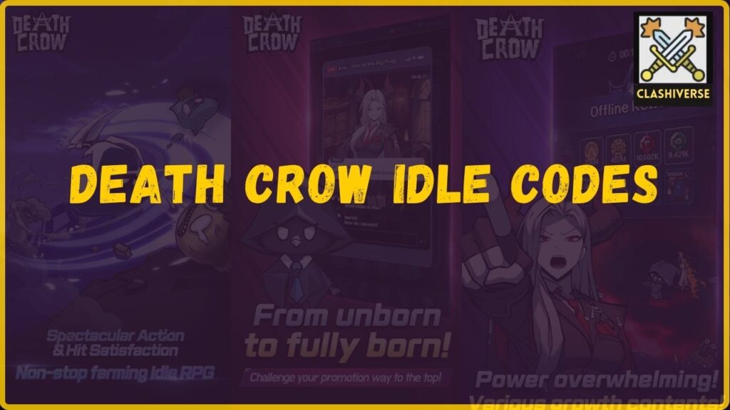 Death Crow idle Codes Guide (Active Gift Code October 2025)