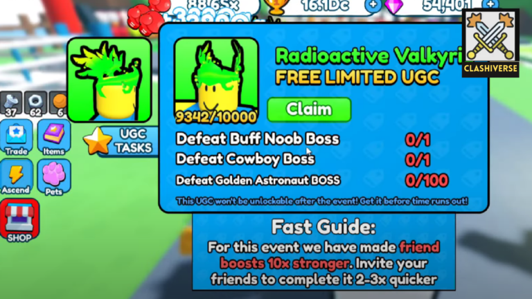 How To Get Radioactive Valkyrie in Roblox Punch Simulator