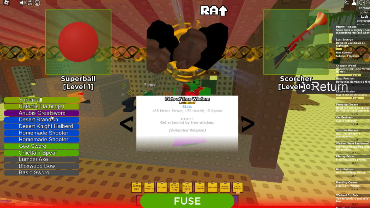 How to perform Fusing in Roblox Shadovia? (Beginner Guide)