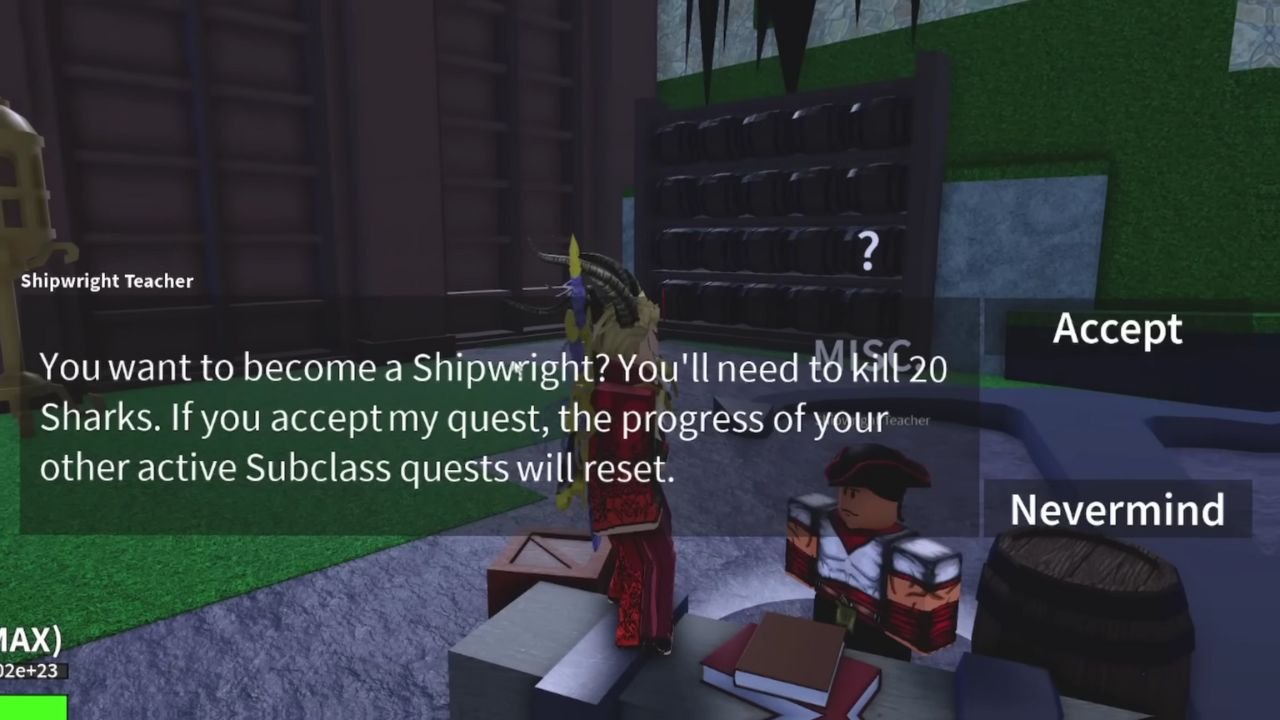 Blox Fruits Shipwright Subclass Abilities Guide: How to unlock & more