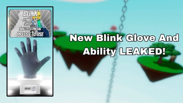 Slap Battles: Blink Glove Guide (How to get and stats)